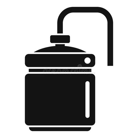 Vector Illustration Of A Camping Water Bottle Stock Vector