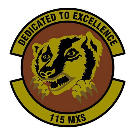 115 Mxs Ocp Patch 115th Maintenance Squadron Patches