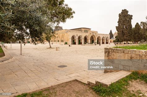 이스라엘 예루살렘 구시가지의 성전 산에 있는 알 아크사 모스크의 주요 매력 0명에 대한 스톡 사진 및 기타 이미지 0명 건설 현장 건축 Istock