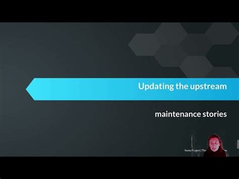 Free Video Maintenance And Security Of A Yocto Project Based Distribution From Yocto Project