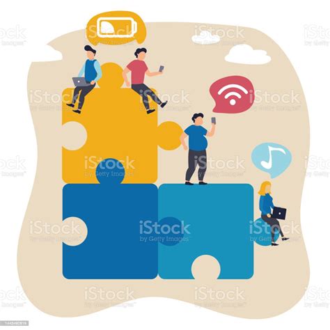 스타트 업 팀 벡터 그림입니다 직원들과 함께하는 예술 디자인 일하는 과정에서 청소년 비즈니스의 개념 경력 개발 파트너십 혁신적인 비즈니스 접근 방식 브레인 스토밍 개념에