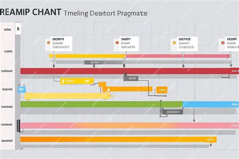 Roadmap Timeline Diagram Gantt Chart Templates Premium Ai Generated Image