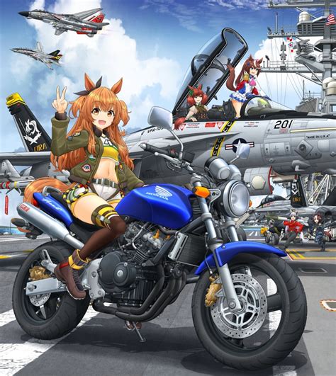 Gold Ship Tokai Teio Nice Nature Special Week And Mayano Top Gun Umamusume Drawn By