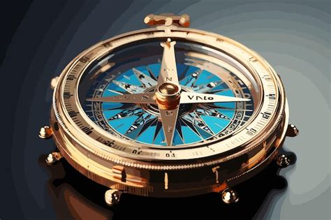 Premium Vector Compass Vector Illustration Of A High Quality Compass