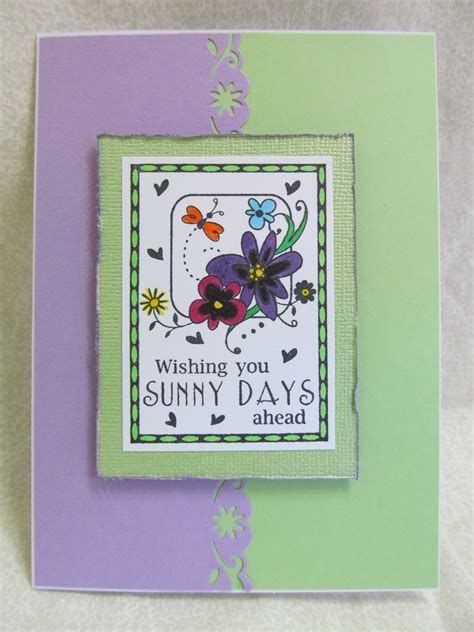 Savvy Handmade Cards Complementary Color Card