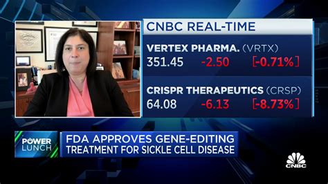 Patients Describe Casgevy Gene Editing Treatment As A Cure Says Vertex Ceo Reshma Kewalramani