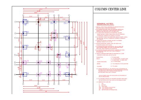 Center Line Plan Pdf Building Technology Building Materials