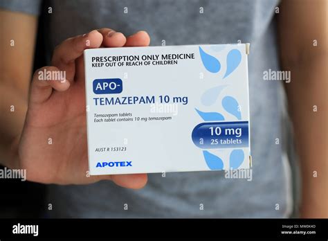 Temazepam Tablets Banque De Photographies Et Dimages à Haute
