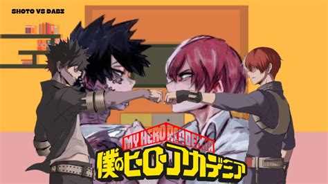 Mhasome Of Class 1a React To Dabi Vs Shoto Gacha Club Gcrv Youtube
