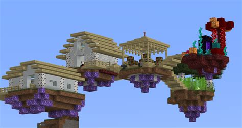 ~finn~ — My Floating Island Base In My Origins Modded