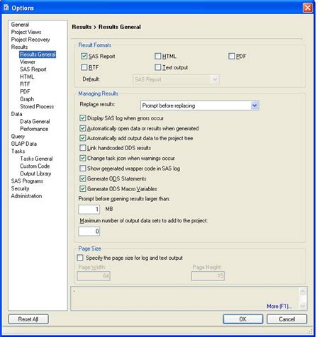 How To Configure 43 To Automatically Show Query R Sas Support