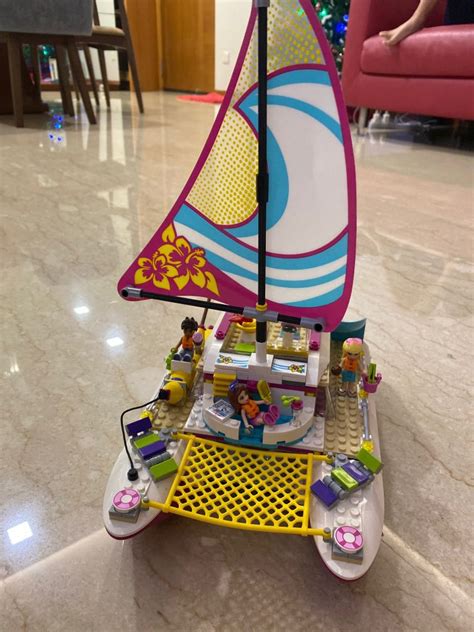 Lego Friends Sunshine Catamaran 41317 Hobbies And Toys Toys And Games On