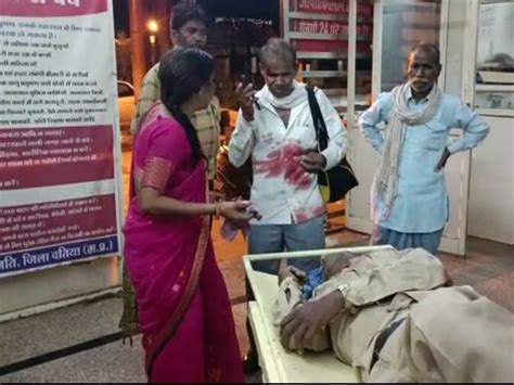 Jhansi Gwalior Highway Incident People Present On The Spot Informed