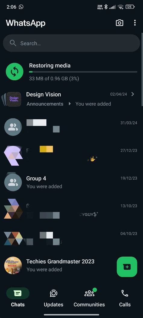 new solution for unable to restore your chats from this backup from