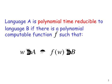 Ppt Polynomial Time Reductions In Computational Theory Powerpoint Presentation Id8740189