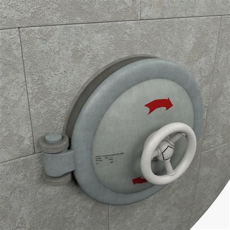 3d Hatch Concrete Wall Turbosquid 1154193