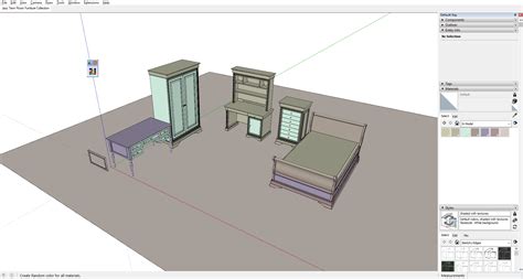 随机颜色 Jin RandomColor SU插件百科