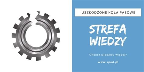 Uszkodzone koła pasowe Sped Sp J