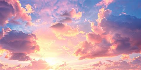 파스텔 색상의 일몰 오렌지색과 분홍색 배경으로 아름다운 하늘을 보여주는 멋진 사진 일몰 파스텔 색상 핑크 하늘 배경 일러스트 및 사진 무료 다운로드 Pngtree