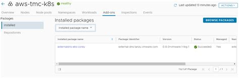 automatically manage dns for kubernetes with externaldns and tanzu