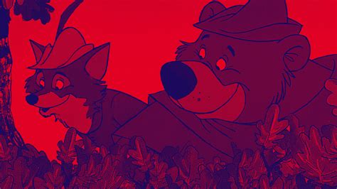 Robin Des Bois Disney Le Renard Et Lours Qui Chapardaient Au Lion