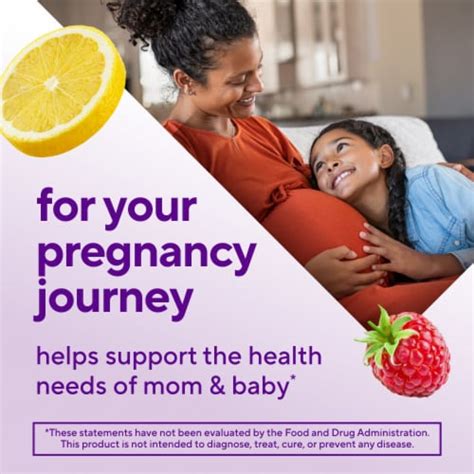 Vitafusion Prenatal Raspberry Lemonade Flavored Gummy Vitamin Pregnancy