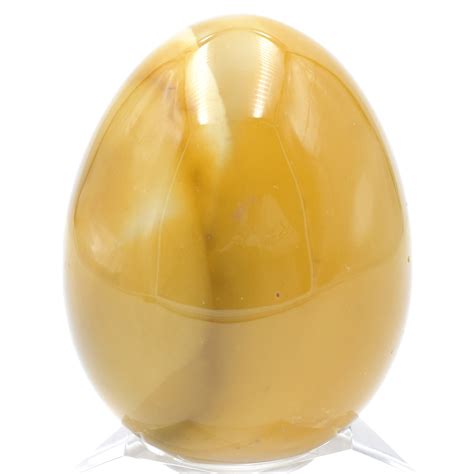 Yellow Mookaite Egg Carving Hwh Crystals Wholesale