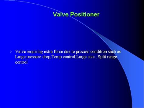 Control Valve Theory Sizing The Control Valve Commonly