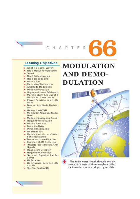 pdf modulation and demodulation in communication engineering
