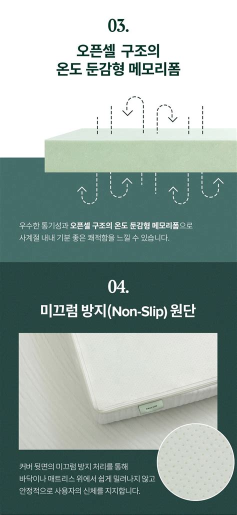 지누스 베이직 메모리폼 매트리스