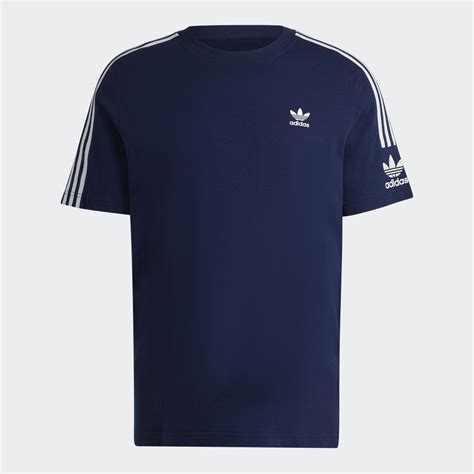 Adidas Adicolor Classics Trefoil Tee Blue Adidas Tz