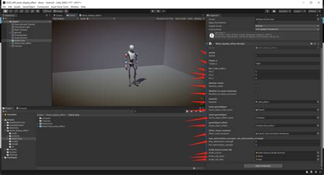 artstation unity vfx mesh split effect game assets