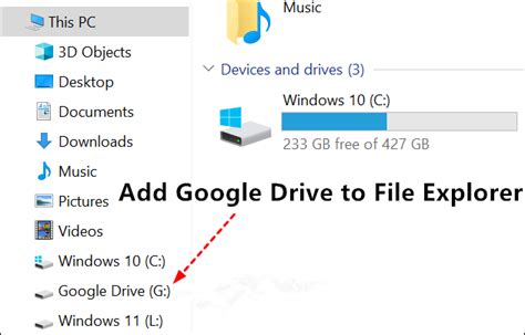 Simple Steps Add Google Drive To File Explorer On Windows Mac