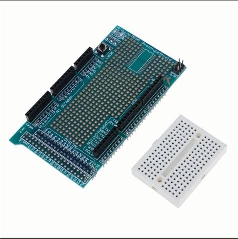 Prototype V3 Mini Bread Board For Arduino Mega Engineering Bazaar