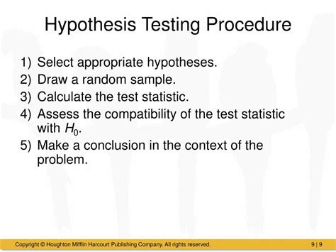 PPT Chapter Hypothesis Testing PowerPoint Presentation Free Download ID