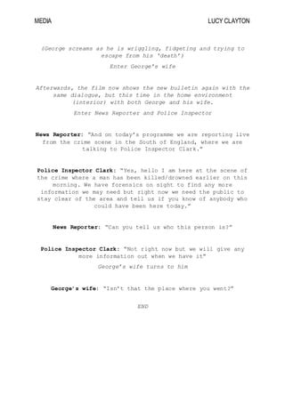 Draft Script Film Final DOCX Television Entertainment