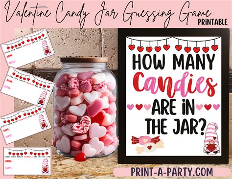 Candy For Valentines Printables Valentines Day Printables ⋆ The