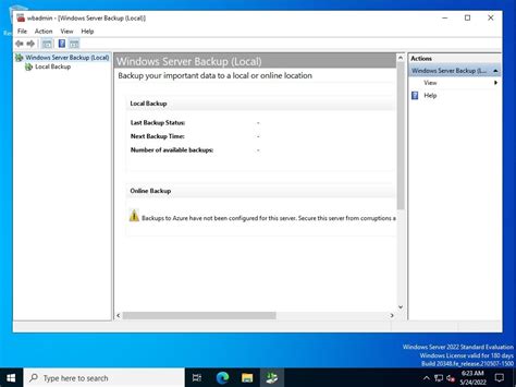 Windows Server Windows Server Backup Installation Procedure Shima System Academy