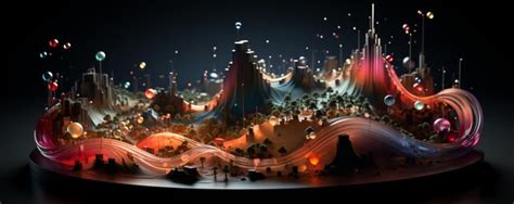 Explore The Beauty Of Data Visualization Clipart Premium AI Generated Image