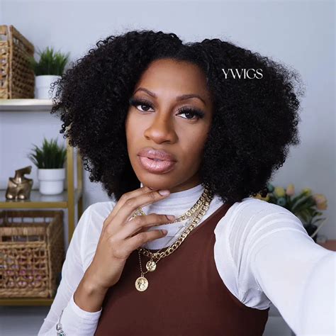 Kinky Curly Crochet Hair For Black Girl