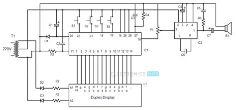 Music Player Project Circuit Diagram Electronic Music Maker