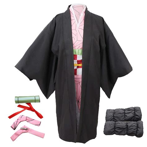 Buy Hotsel Kamado Nezuko Cosplay Costume Japanese Anime Kimetsu No