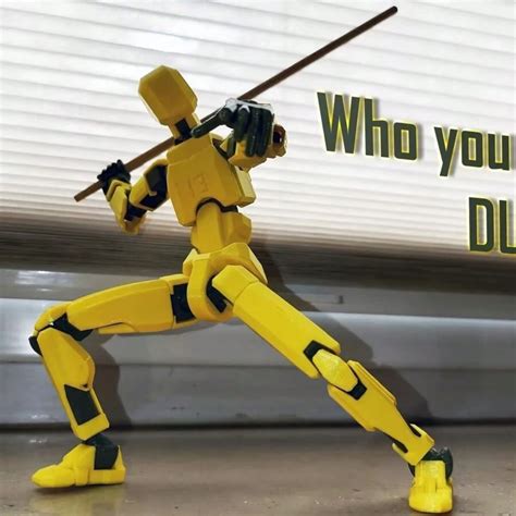 Titan 13 Action Figure T13 Action Figure 3d Printed Multi Jointed Movable Lucky 13 Articulated