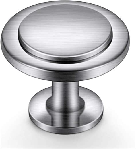 Ravinte 50 Pack Brushed Nickel Cabinet Pulls 1 1 4 Inch Kitchen Cabinet