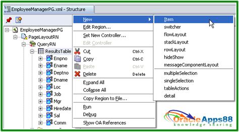 Oracle Applications Oracle Application Framework Oaf Creating