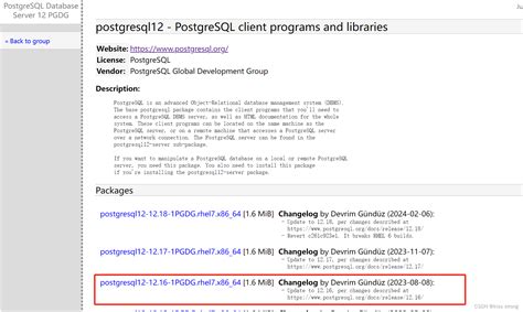 Centos7安装pg教程centos7安装pg数据库 Csdn博客