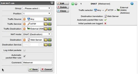 Cannot Forward Port 80 Network Protection Firewall NAT QoS IPS UTM Firewall Sophos