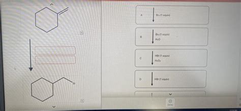 Solved Br Q Q A B C D Br equiv Br equiv H₂O HBr Chegg