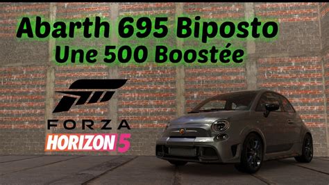 Abarth 695 Biposto FORZA HORIZON 5 TEST AMELIORATION YouTube