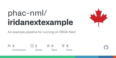 Github Phac Nmliridanextexample